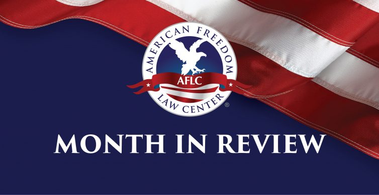 Month in Review – January 2021 | American Freedom Law Center