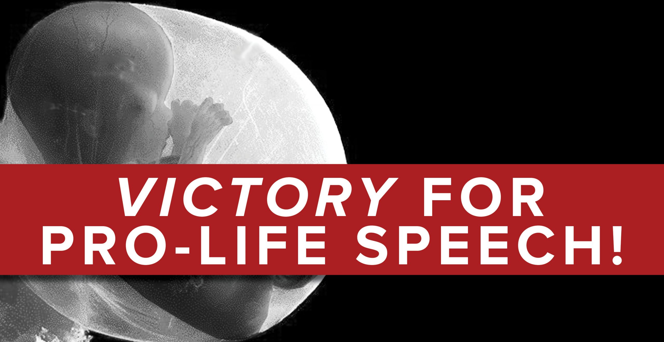 Victory for Pro-Life Speech! | American Freedom Law Center